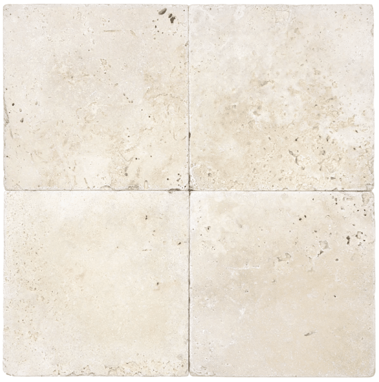 Buy Ivory Travertine Tile 6x6 backsplash per BOX - Pyramids Tile and Stone