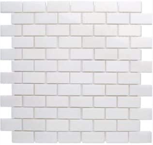 Buy Polished 1x2 White Marble 5 sf Per Box - Pyramids Tile & Stone